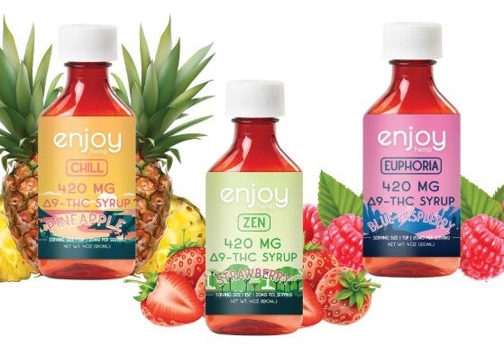 Enjoy Delta 9 Syrup (420mg) | Nature's Releaf, LLC.