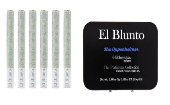 El Blunto THCa 6pk Diamond Infused Prerolls (3g) | Nature's Releaf, LLC.